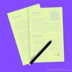 Ejemplo de carta estilo semibloque [2025]